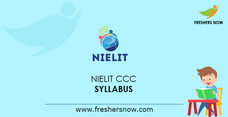 NIELIT CCC Syllabus 2025 PDF | Course On Computer Syllabus NIELIT CCC Syllabus 2025 PDF | Course On Computer Syllabus