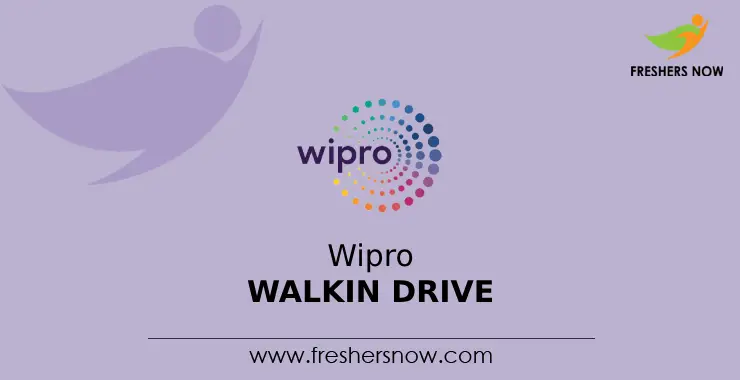 Wipro Walkin Drive 2025 for Associate in Bangalore Wipro Walkin Drive 2025 for Associate in Bangalore
