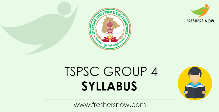TSPSC Group 4 Syllabus 2024 & Exam Pattern TSPSC Group 4 Syllabus 2024 & Exam Pattern
