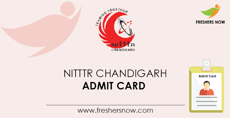 NITTTR Chandigarh MTS Admit Card 2024 (Out) NITTTR Chandigarh MTS Admit Card 2024 (Out)