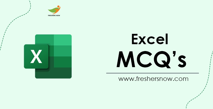 MS Excel MCQs and Answers | Microsoft Excel Quiz MS Excel MCQs and Answers | Microsoft Excel Quiz