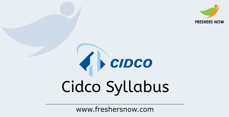 Cidco Syllabus 2024 And Exam Pattern