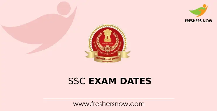 SSC Exam Dates 2023 (Out) for JE, Stenographer, JHT SSC Exam Dates 2023 (Out) for JE, Stenographer, JHT