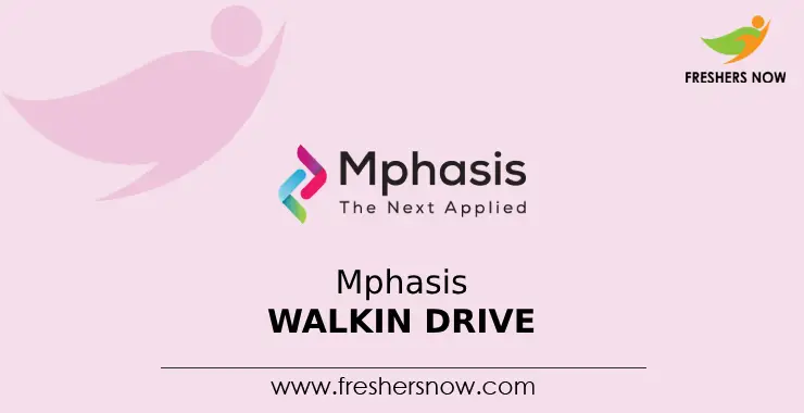 Mphasis Walkin Drive 2024 for Non Voice in Pune Mphasis Walkin Drive 2024 for Non Voice in Pune