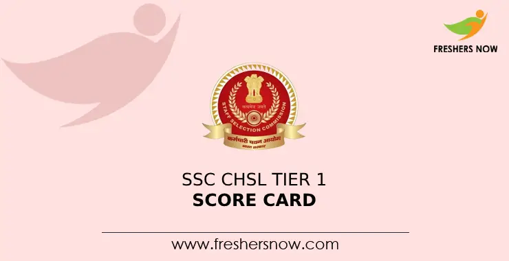 SSC CHSL Tier 1 Score Card 2023 (Out) | Check Marks & Scorecard SSC CHSL Tier 1 Score Card 2023 (Out) | Check Marks & Scorecard