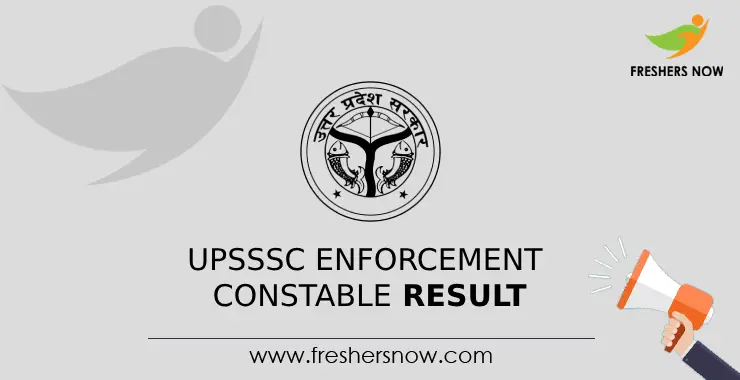 UPSSSC Enforcement Constable Result 2025 | Cut Off, Merit List UPSSSC Enforcement Constable Result 2025 | Cut Off, Merit List